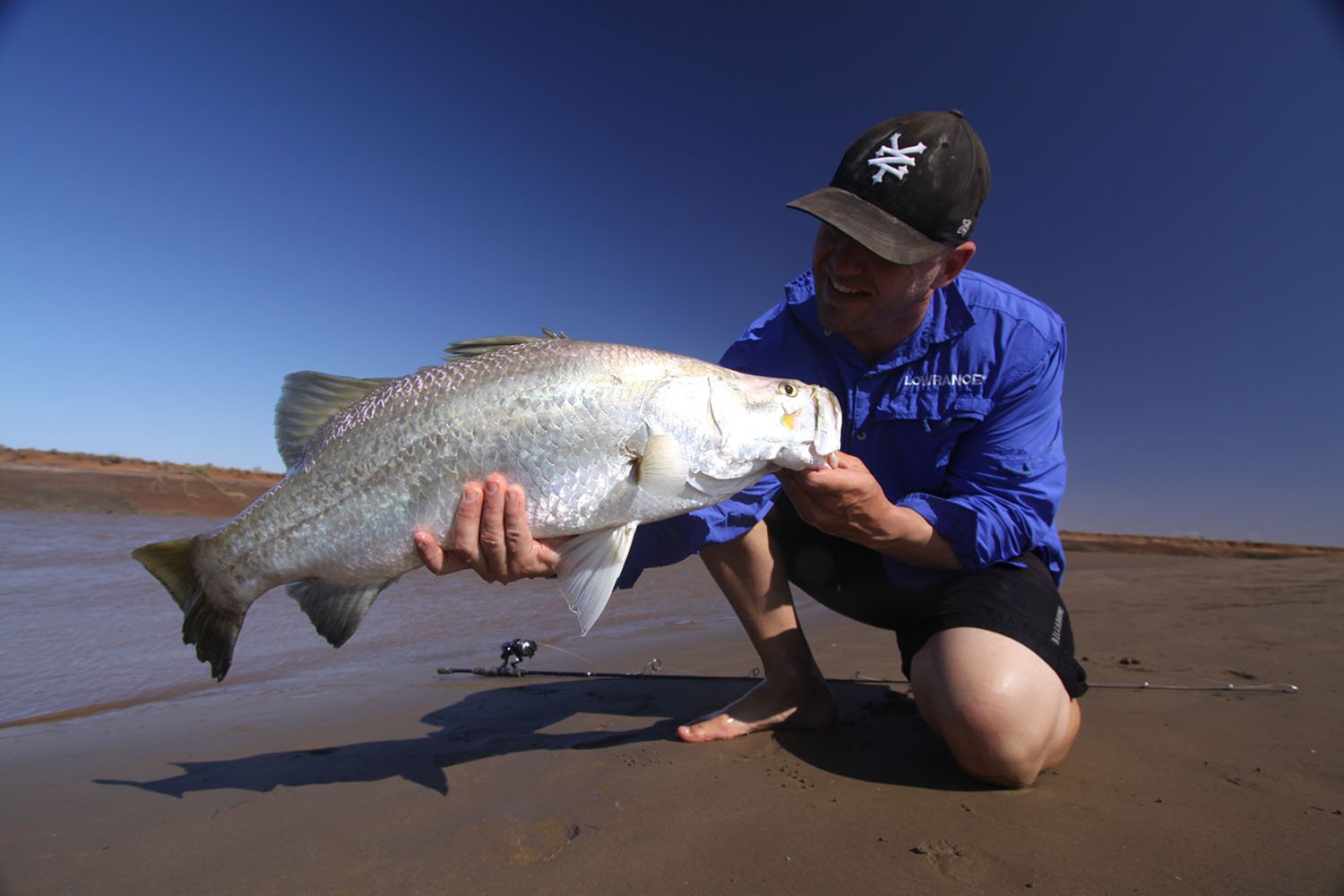 Barra fishing in Western Australia's Balla Balla River system