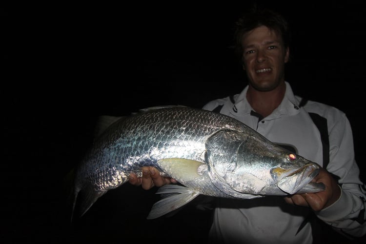 Barra fishing in Western Australia's Balla Balla River system