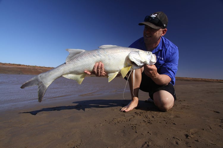 Barra fishing in Western Australia's Balla Balla River system