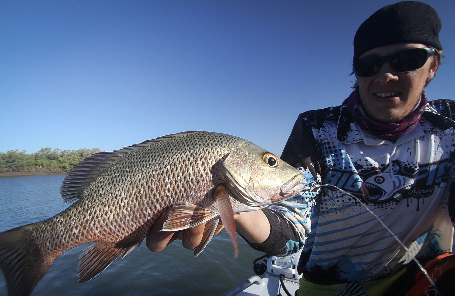 Barra fishing in Western Australia's Balla Balla River system