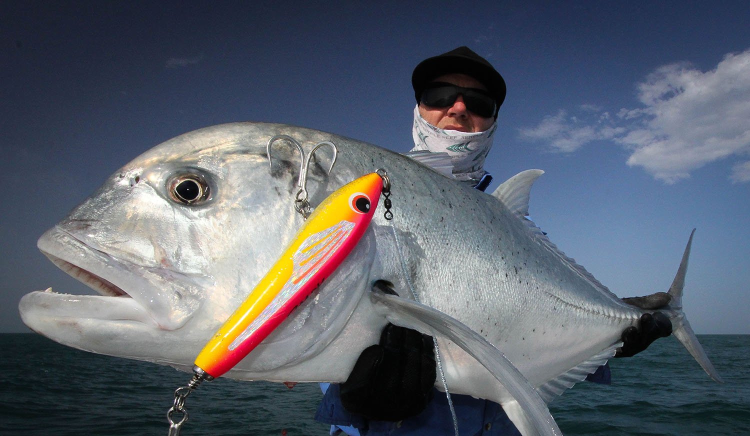 Fishing for giant trevally (GTs) in Western Australia