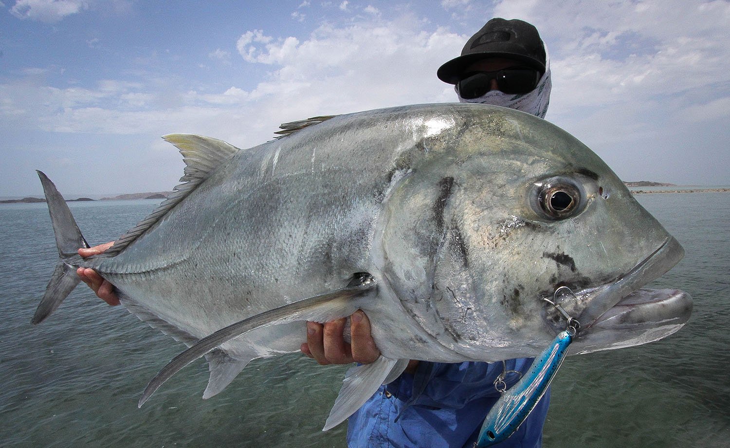 Fishing for giant trevally (GTs) in Western Australia
