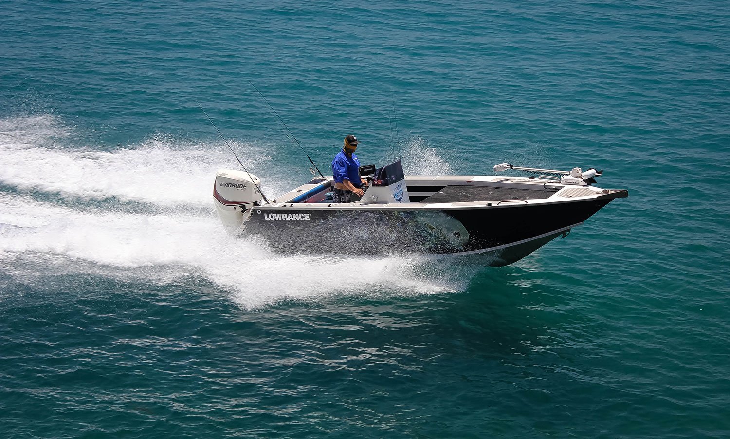 Inshore reef fishing near Dampier in Western Australia