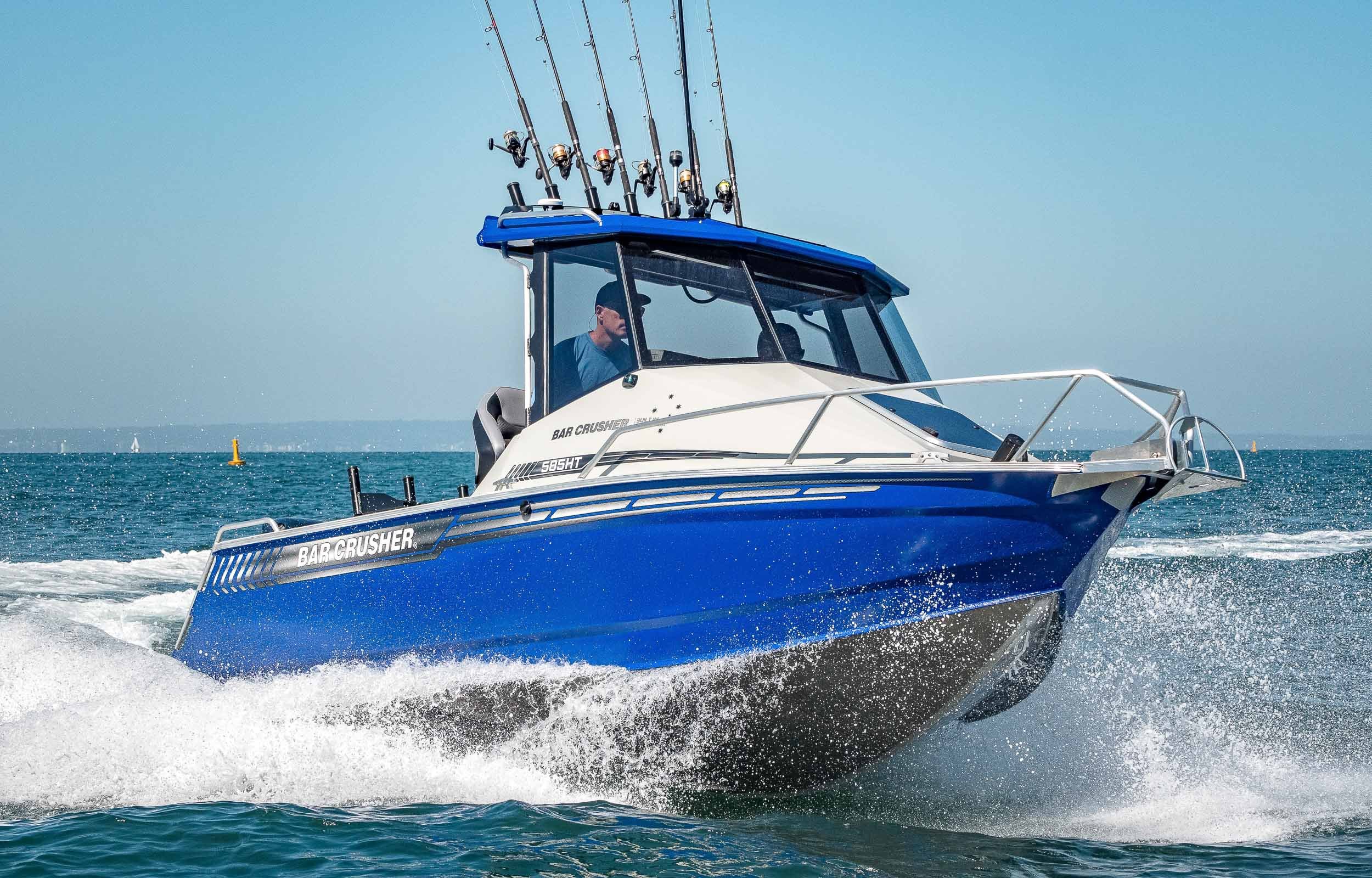 Hard Top Aluminium Fishing Boats for Sale | Bar Crusher