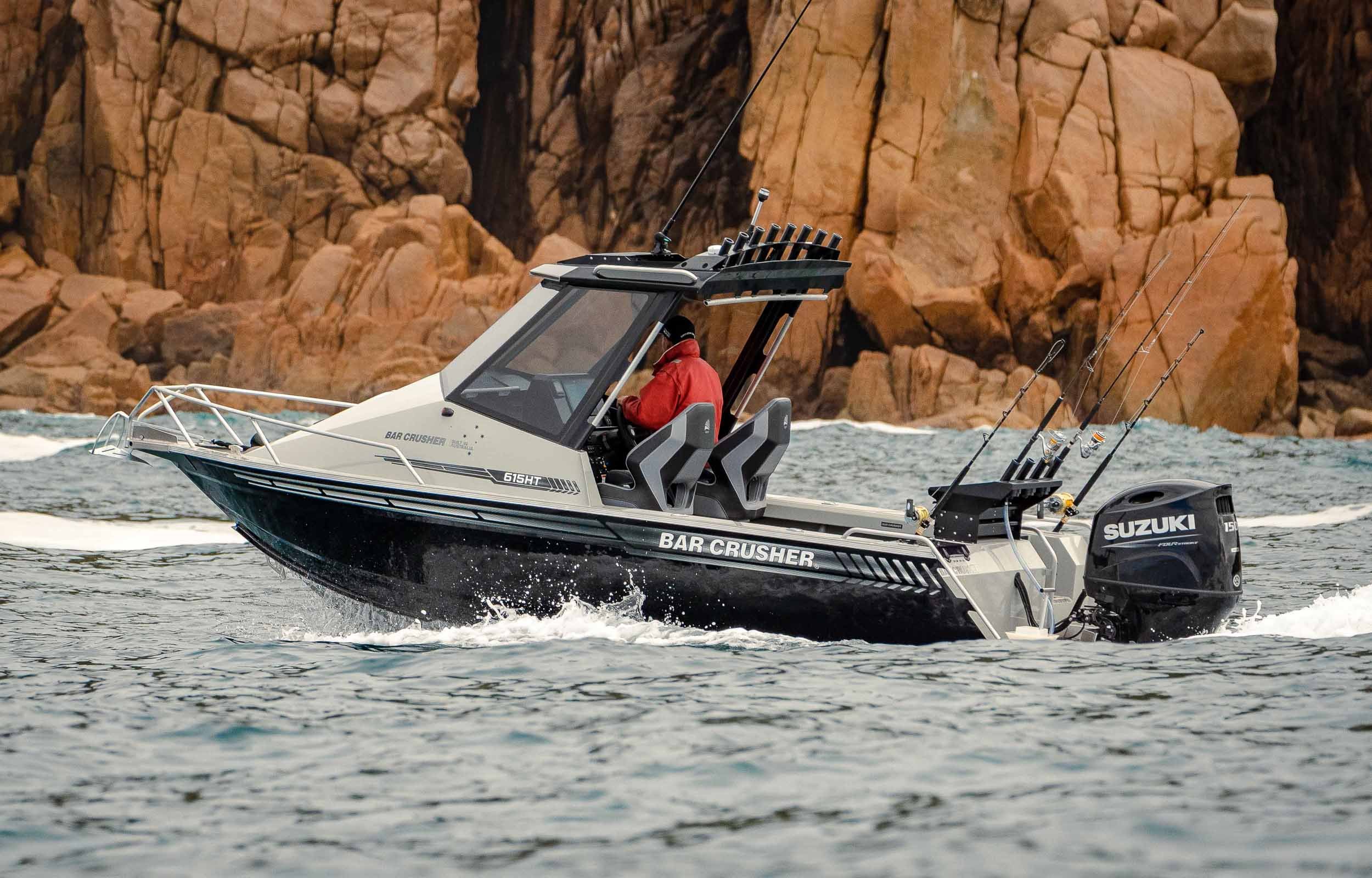 Hard Top Aluminium Fishing Boats for Sale | Bar Crusher