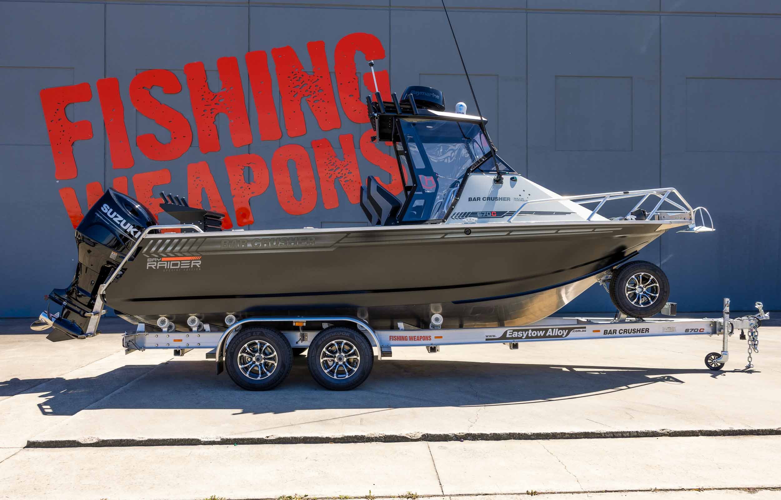 670C Bay Raider - Cuddy Cabin Fishing Boat | Bar Crusher Boats