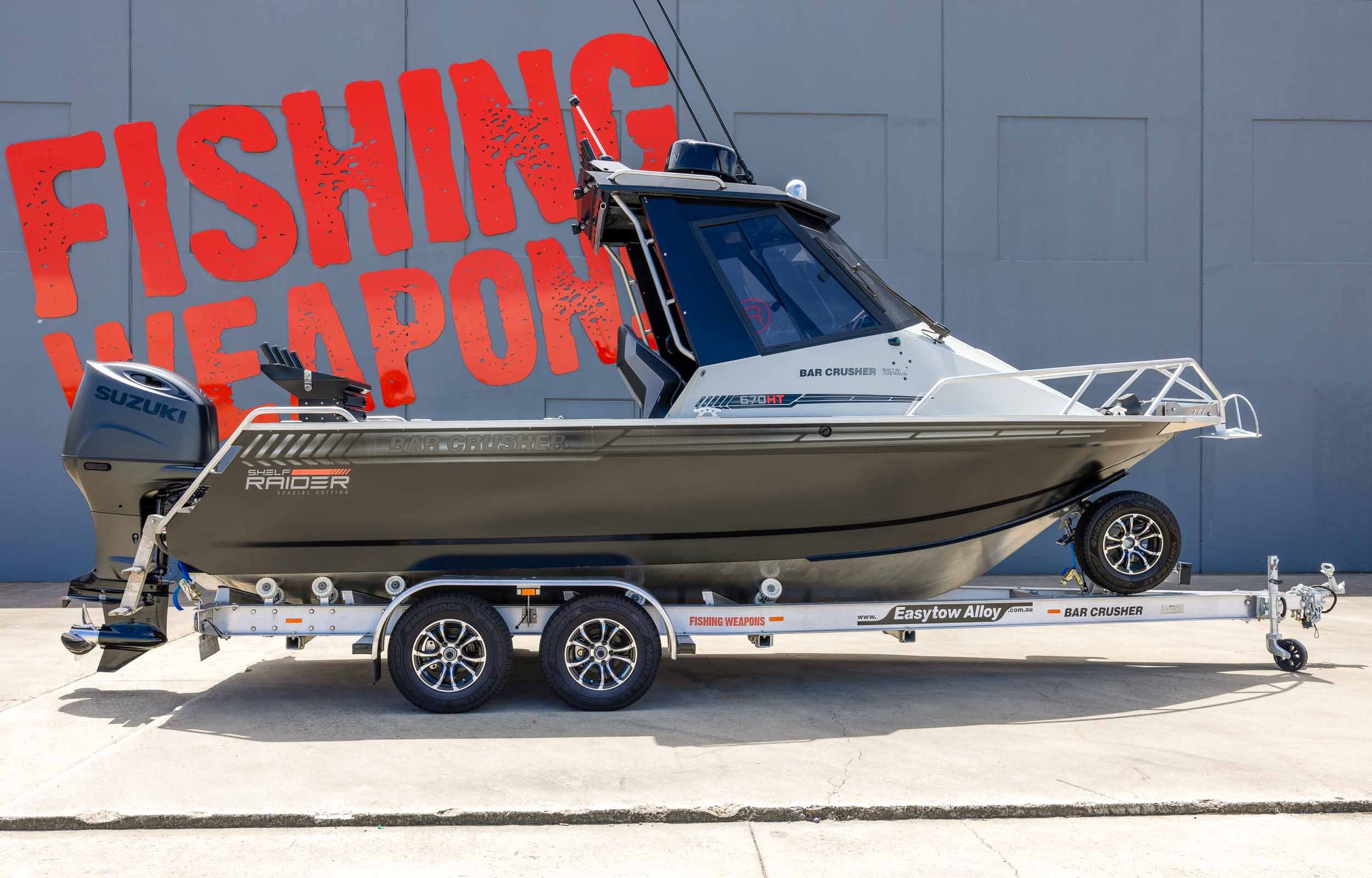 670HT Shelf Raider - Hard Top Fishing Boat | Bar Crusher Boats