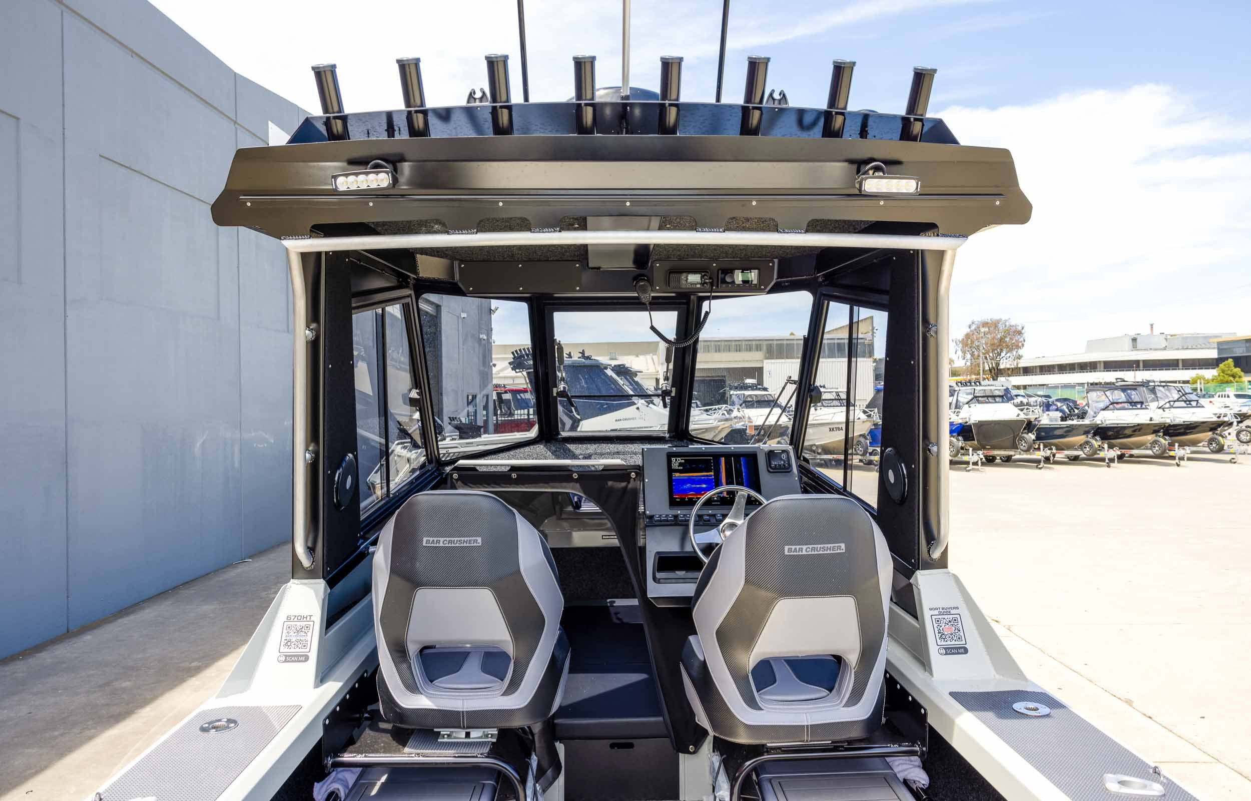 670HT Shelf Raider - Hard Top Fishing Boat | Bar Crusher Boats