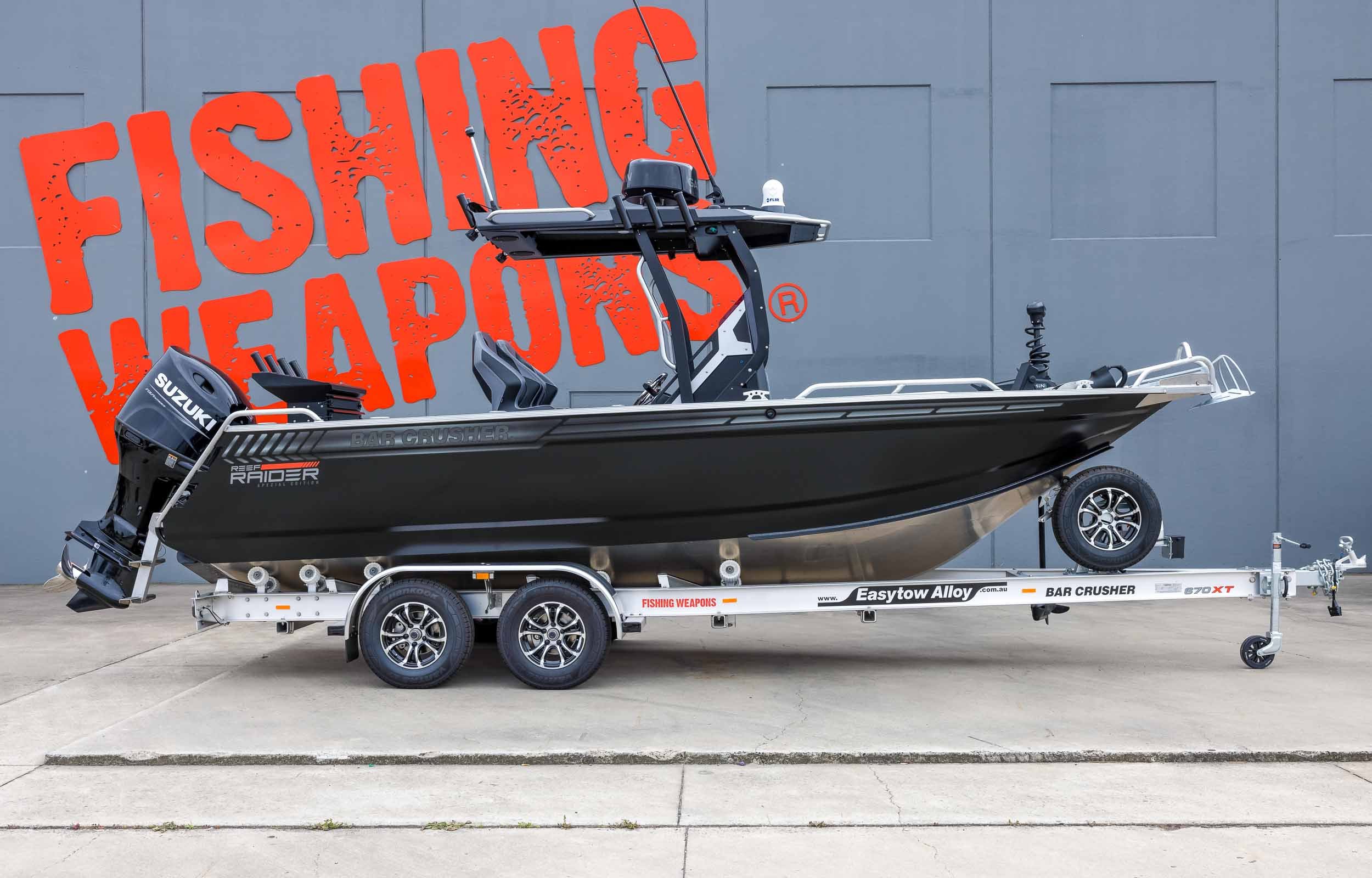 670XT Reef Raider - T-Top Console Fishing Boat | Bar Crusher Boats