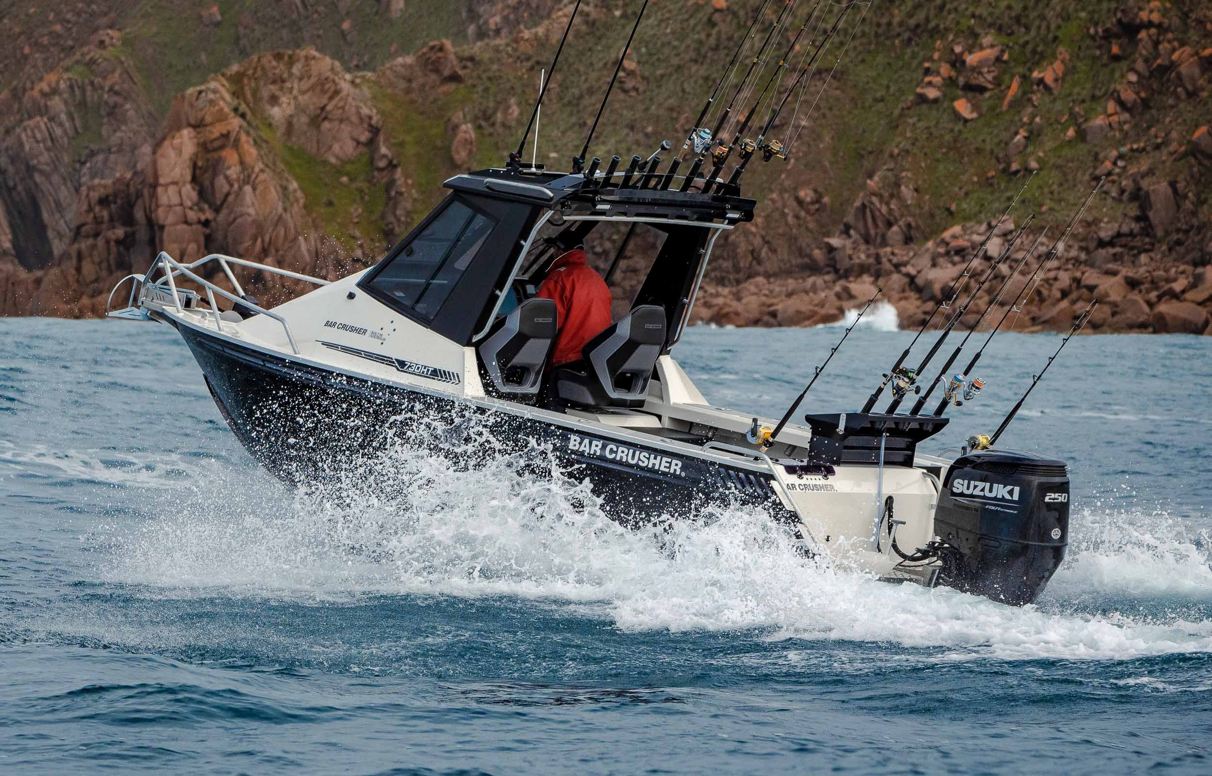 Hard Top Aluminium Fishing Boats for Sale | Bar Crusher