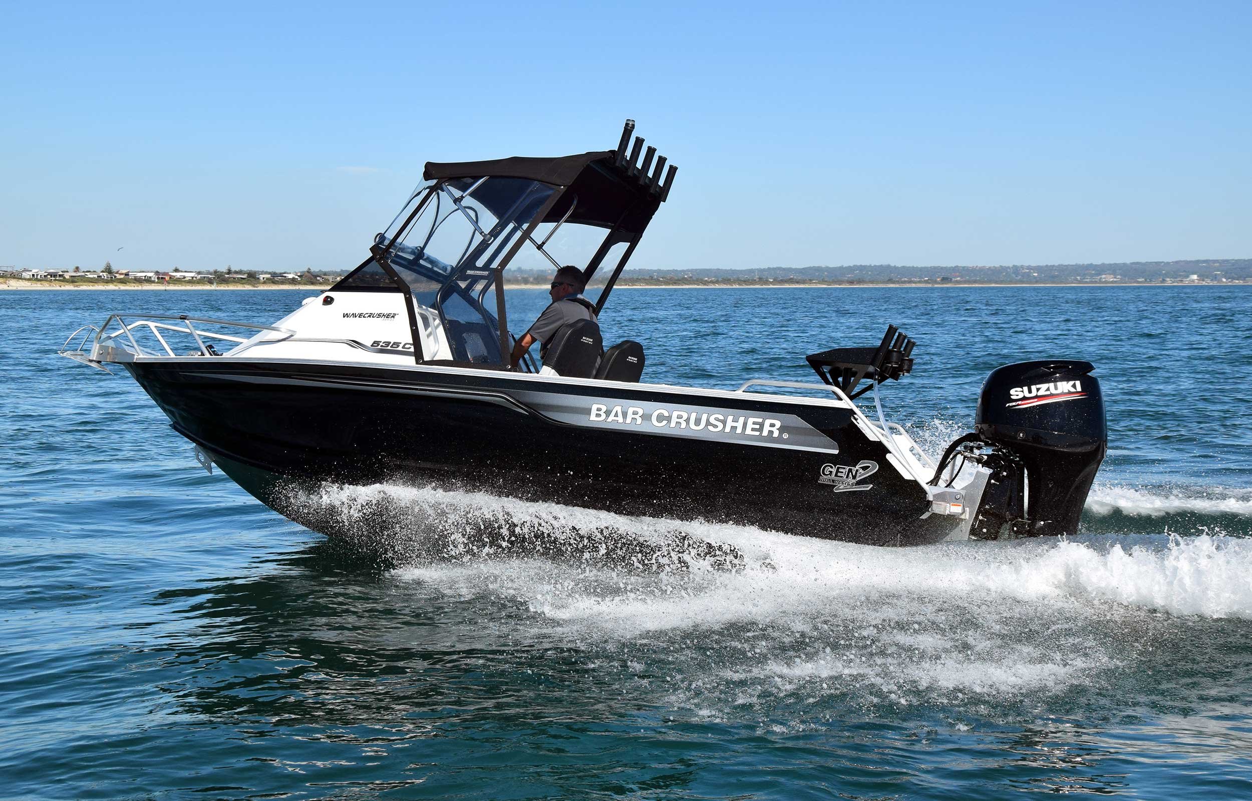 575C - plate aluminium fishing boat | Bar Crusher Boats