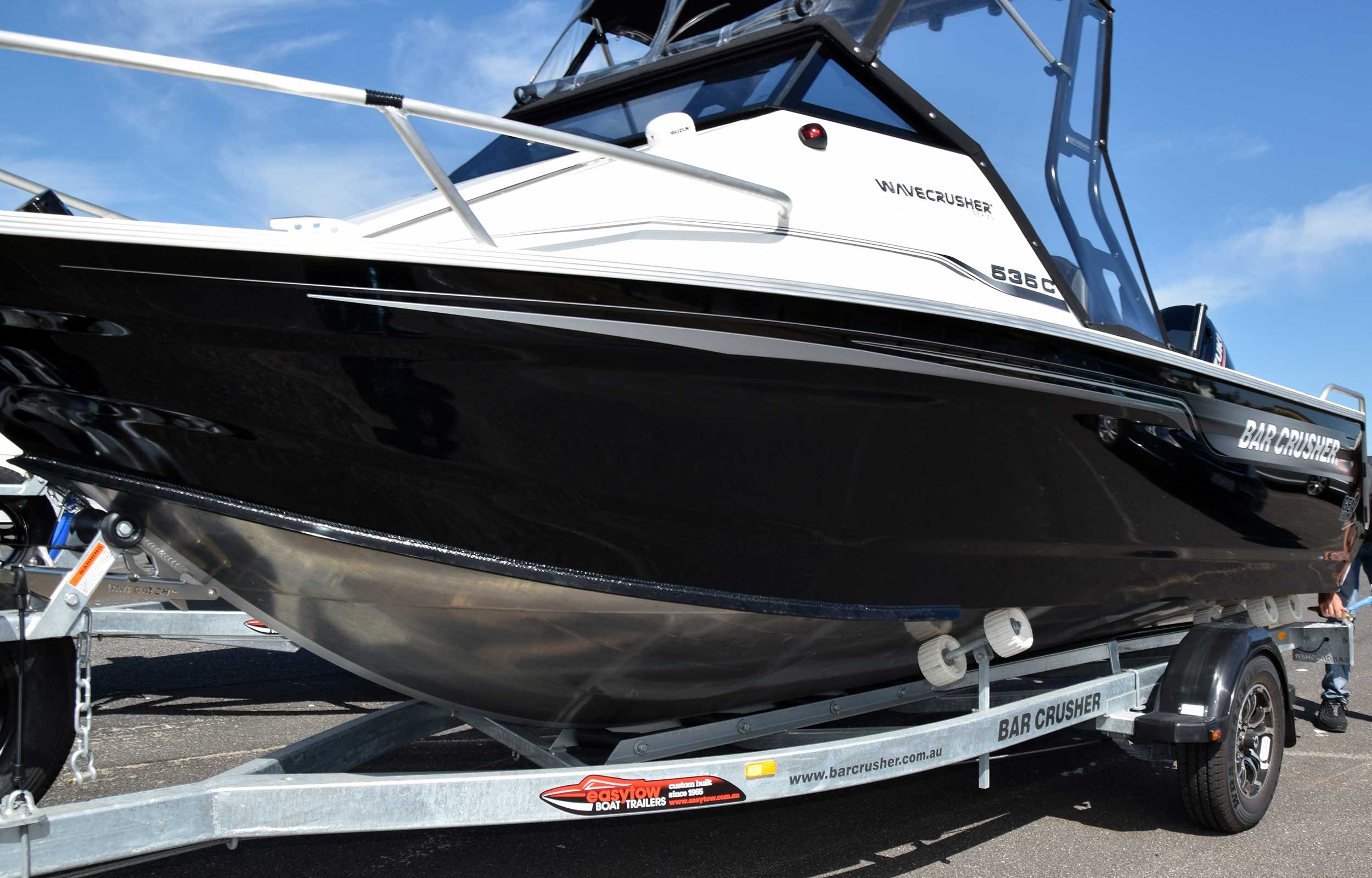 535C - plate aluminium fishing boat | Bar Crusher Boats