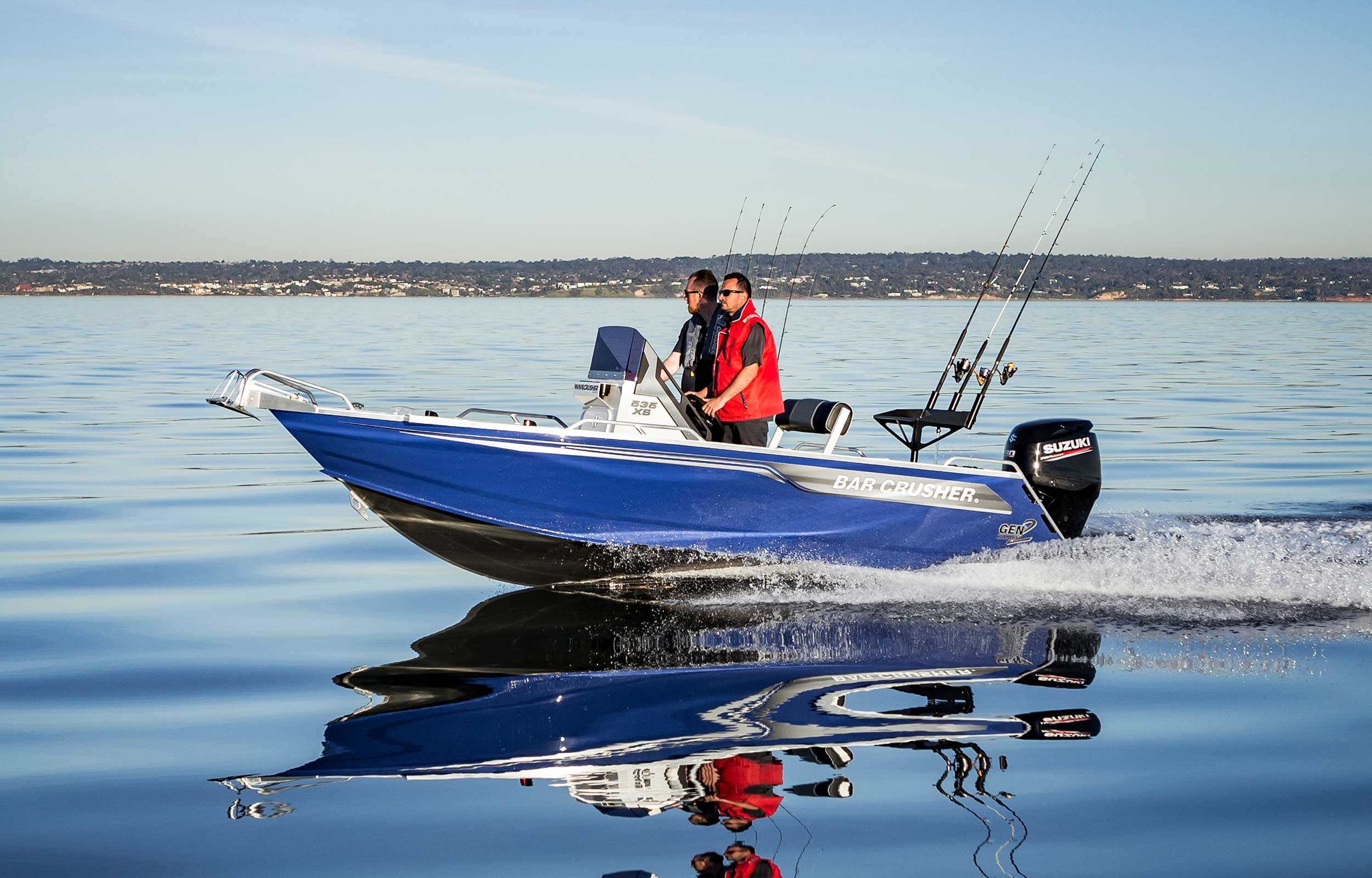 535XS - plate aluminium fishing boat | Bar Crusher Boats