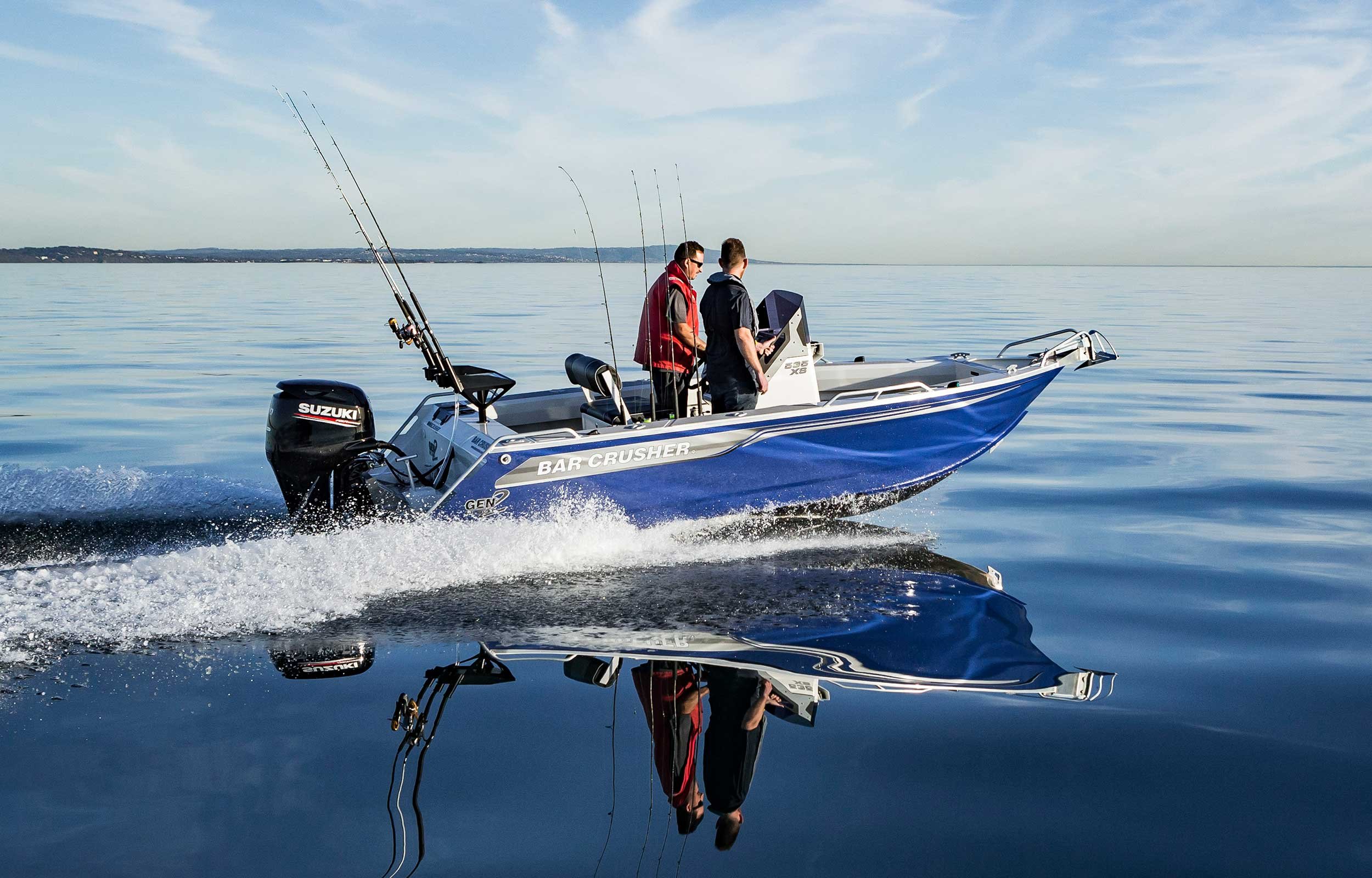 535XS - plate aluminium fishing boat | Bar Crusher Boats