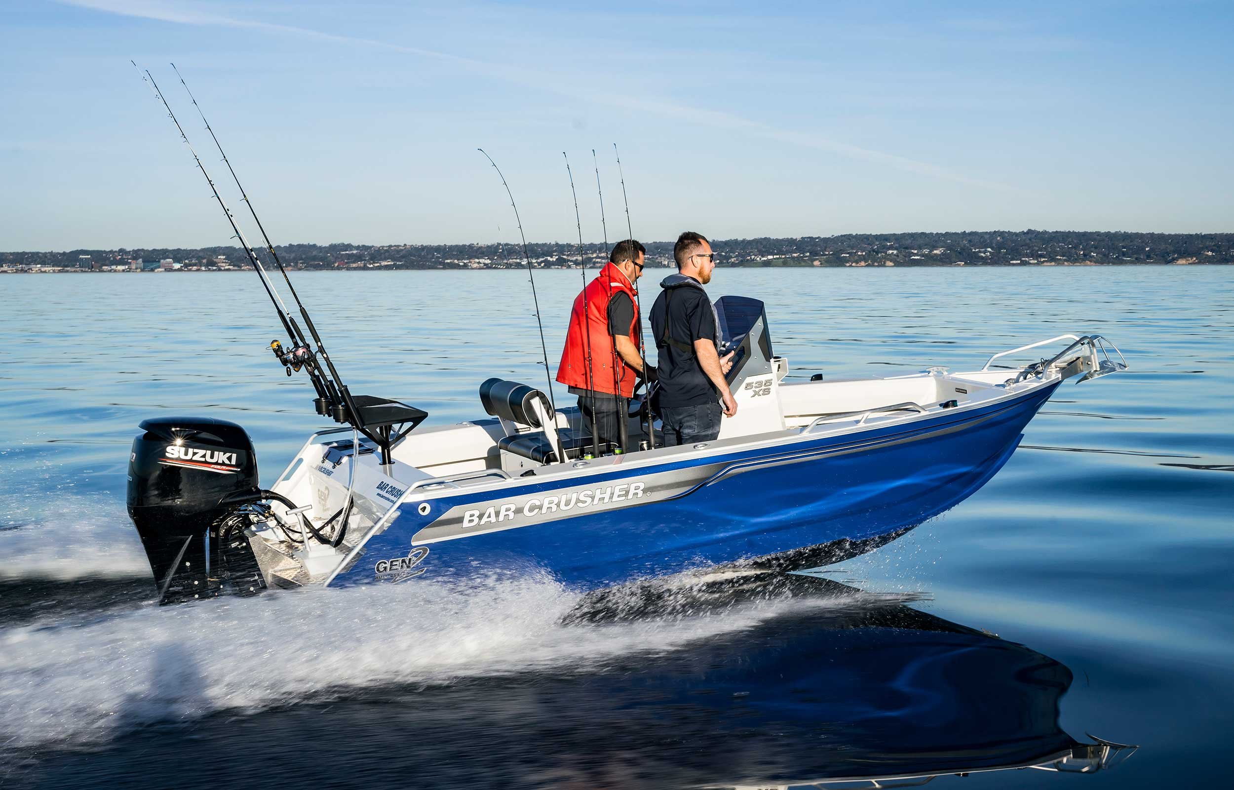 535XS - plate aluminium fishing boat | Bar Crusher Boats