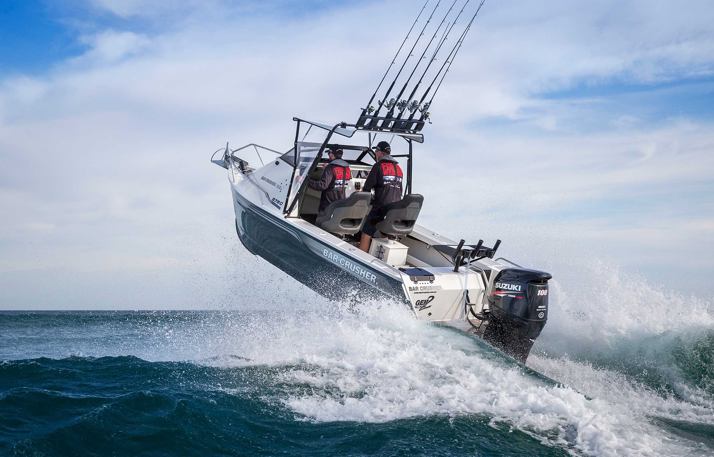 575C - plate aluminium fishing boat | Bar Crusher Boats