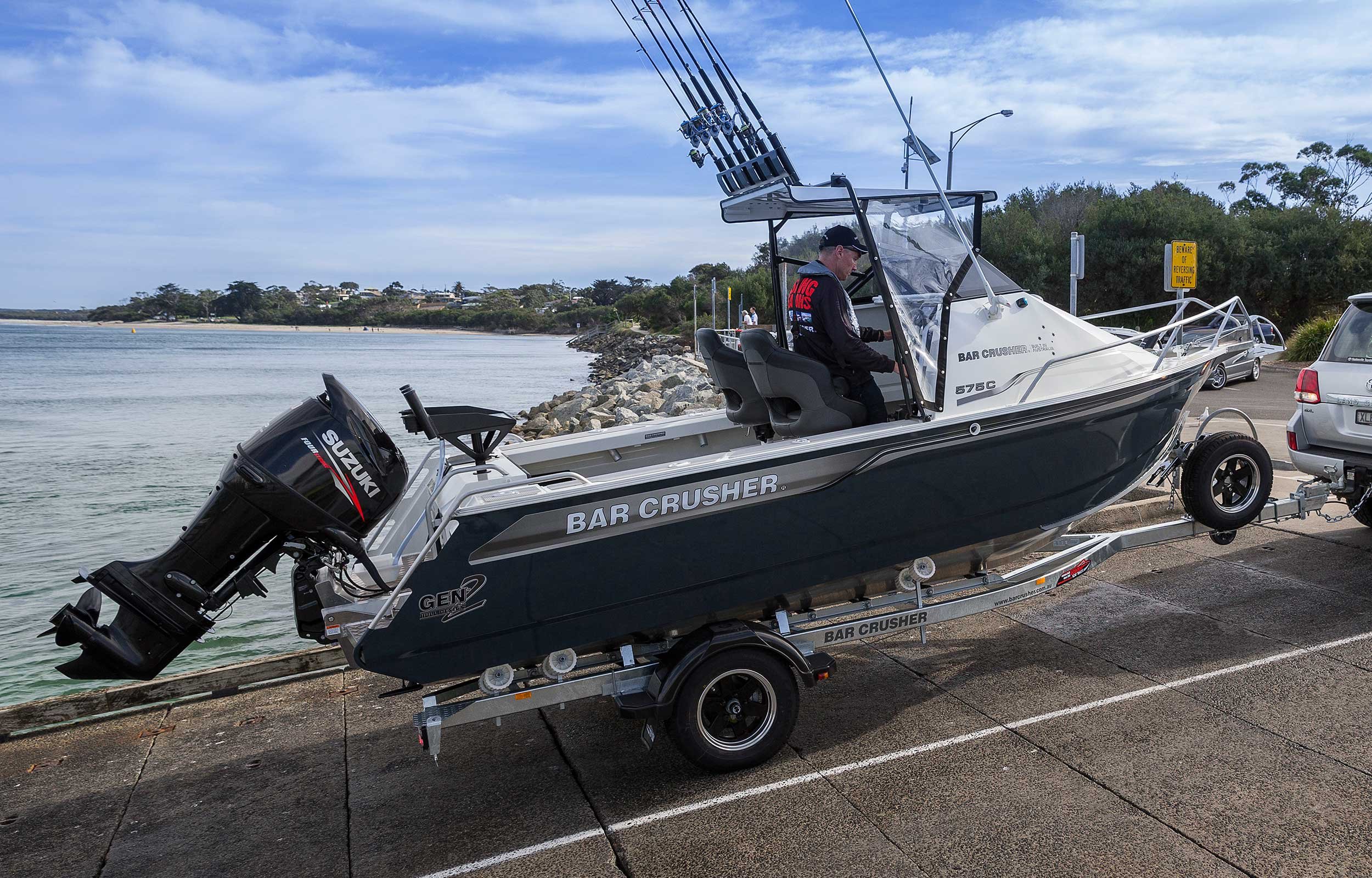 575C - plate aluminium fishing boat | Bar Crusher Boats