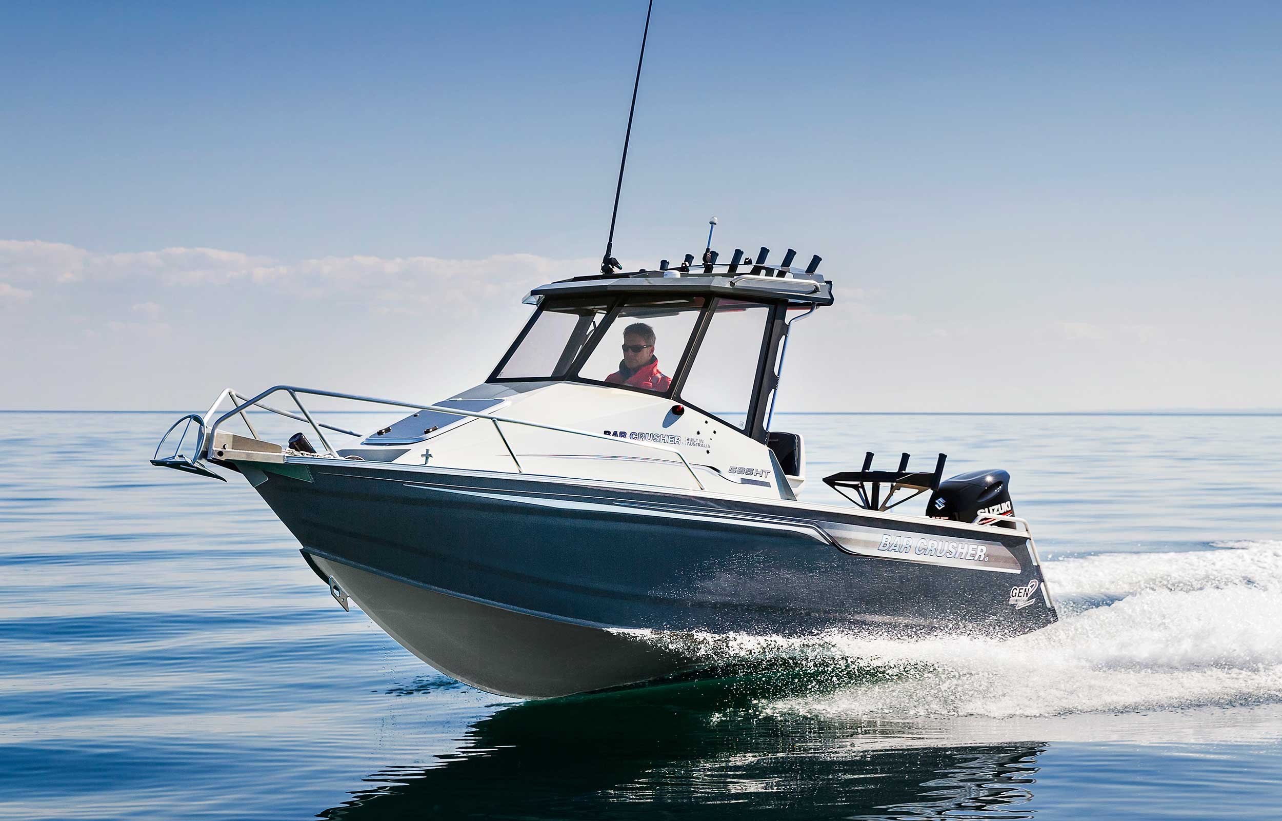 615HT - plate aluminium fishing boat | Bar Crusher Boats