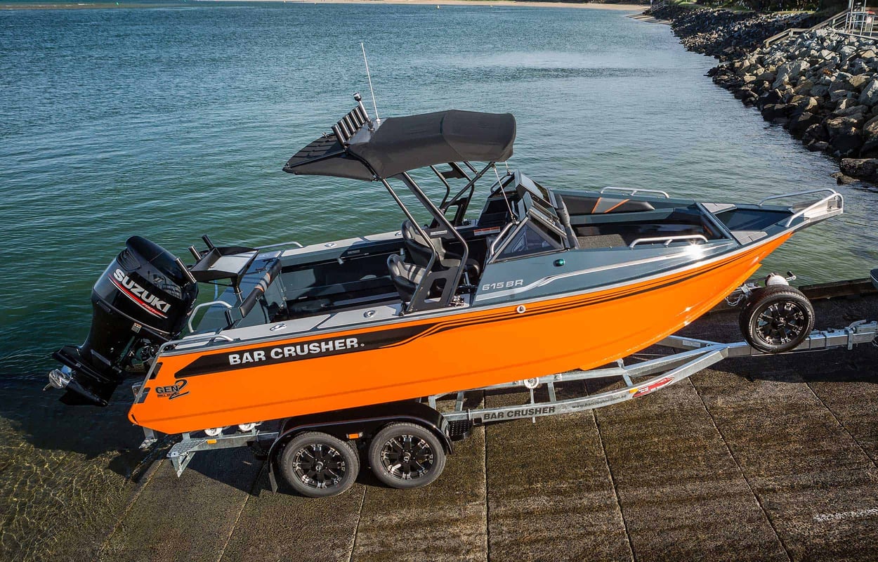 615BR - plate aluminium bowrider boat | Bar Crusher Boats