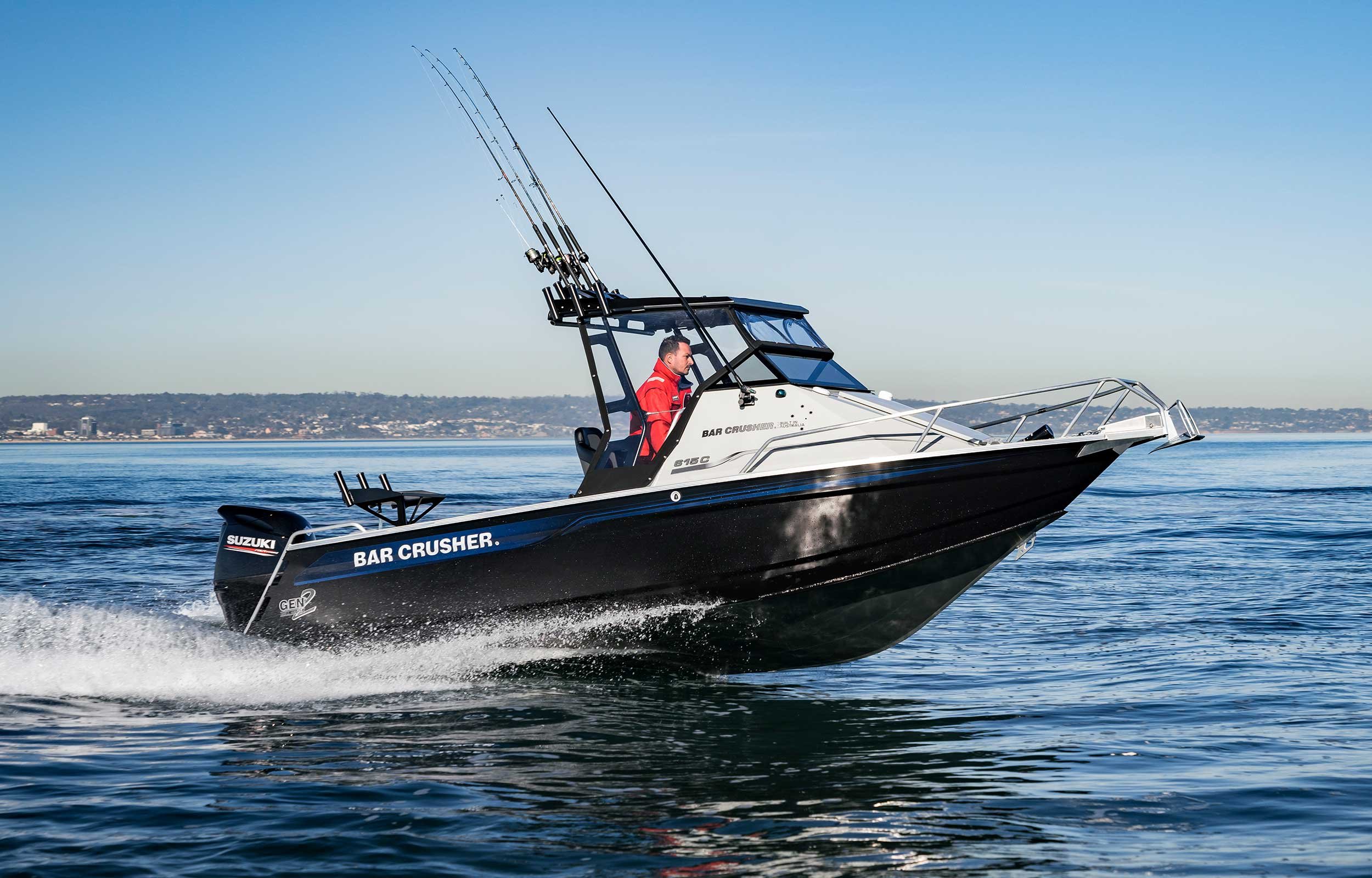 615C - plate aluminium fishing boat | Bar Crusher Boats