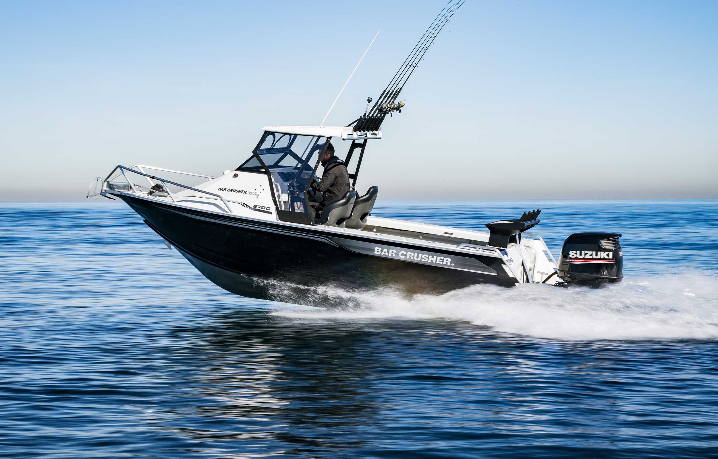 535C - plate aluminium fishing boat | Bar Crusher Boats