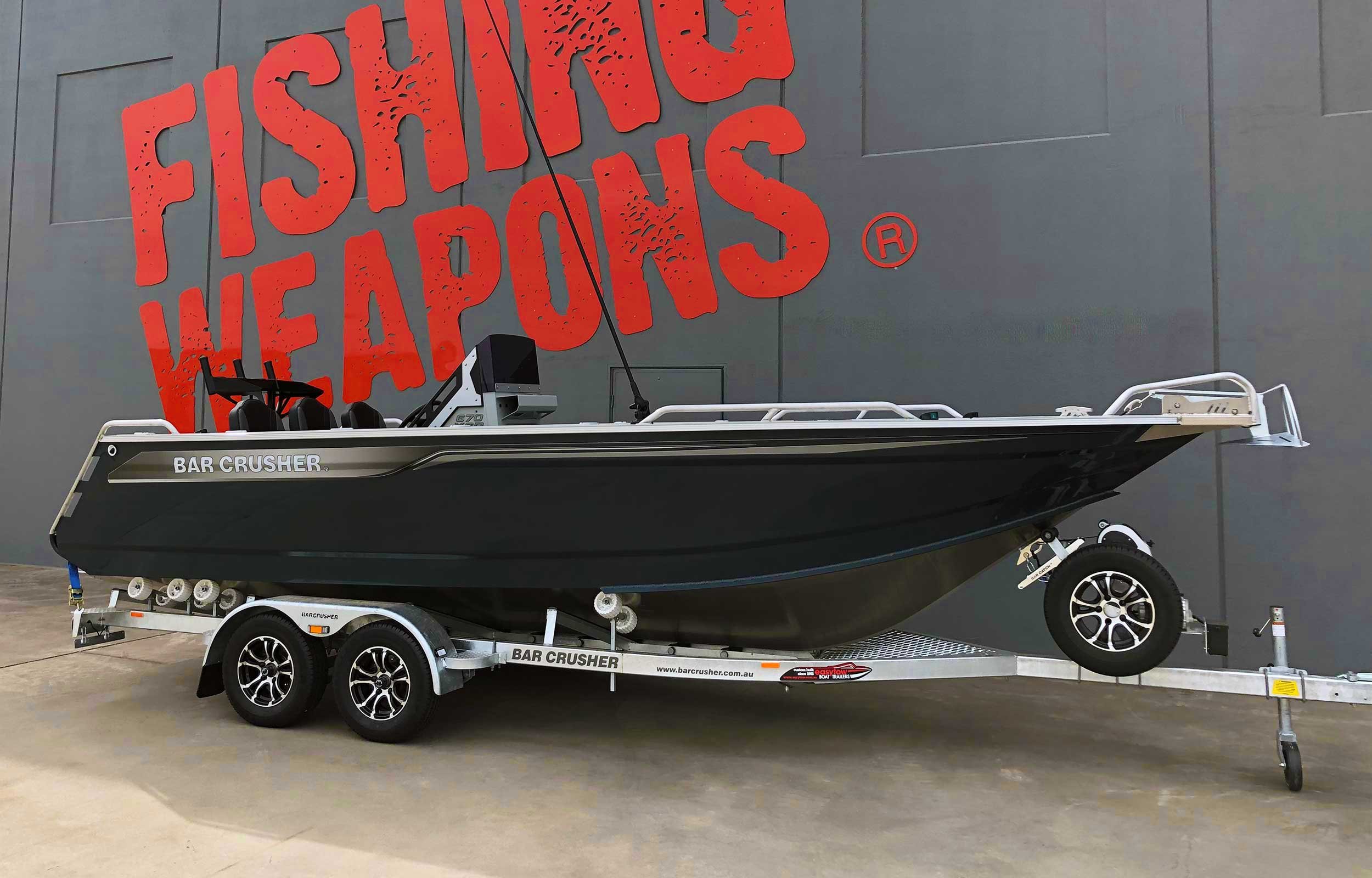 670XSR – Premium Aluminium Fishing Boat | Bar Crusher
