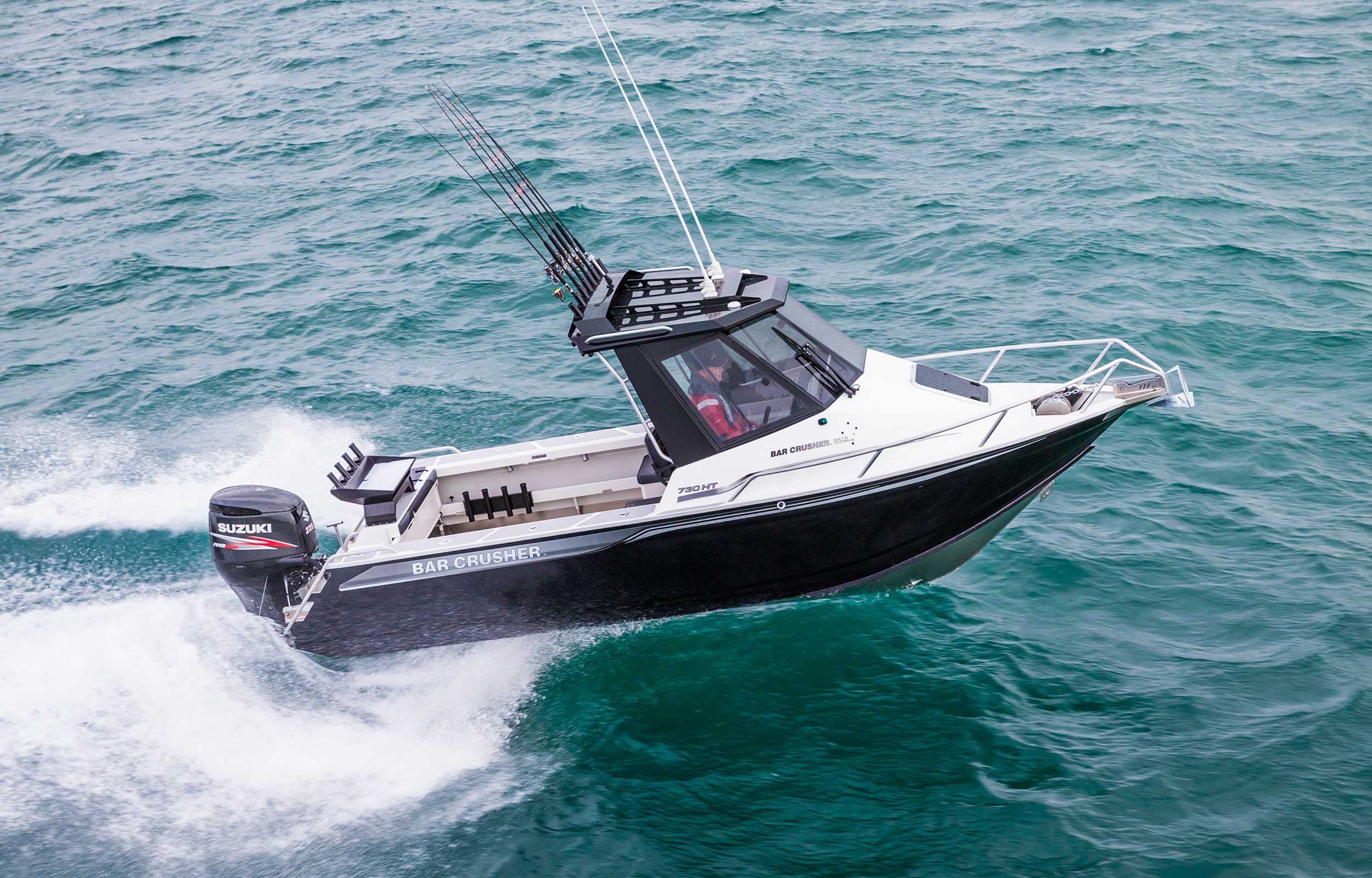 730HT - plate aluminium fishing boat | Bar Crusher Boats