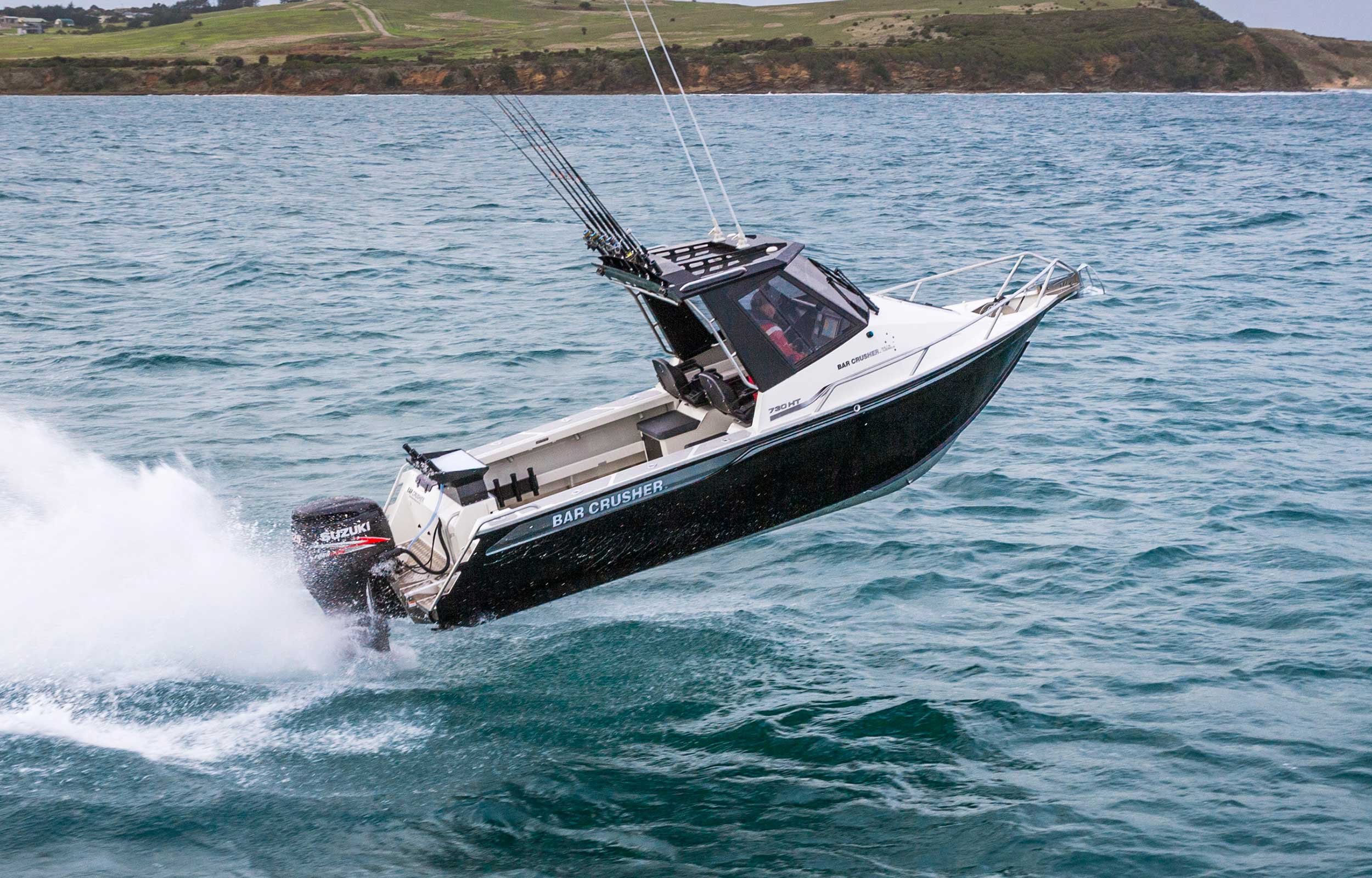 730HT - plate aluminium fishing boat | Bar Crusher Boats