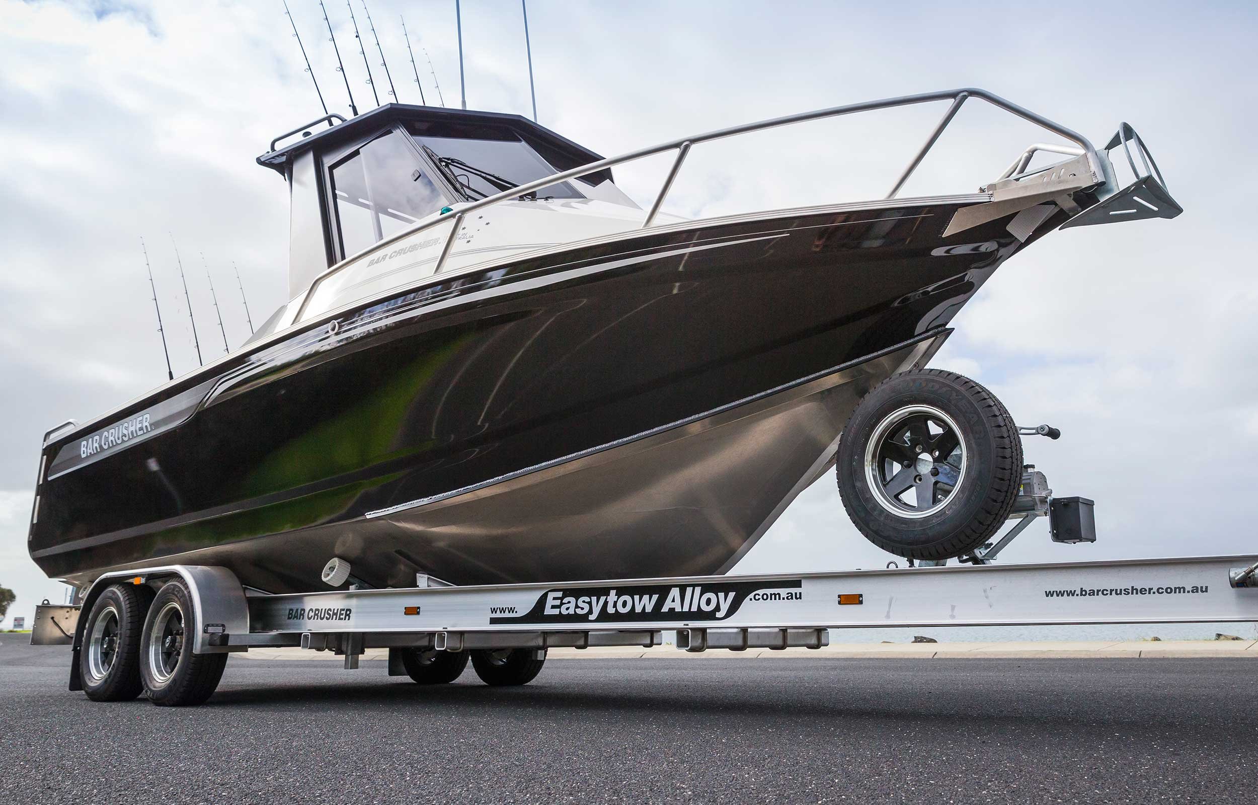 730HT - plate aluminium fishing boat | Bar Crusher Boats