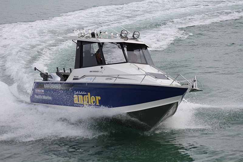 Australian angling stalwart onto Bar Crusher number two - Bar Crusher Boats