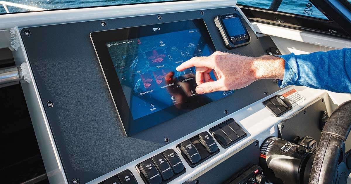 Dash upgrade for Bar Crusher cuddy cabin boats