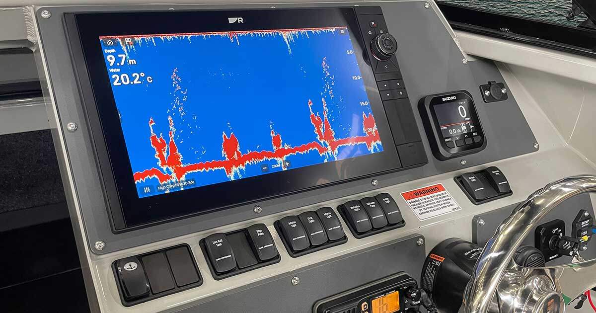 Dash upgrade for Bar Crusher cuddy cabin boats