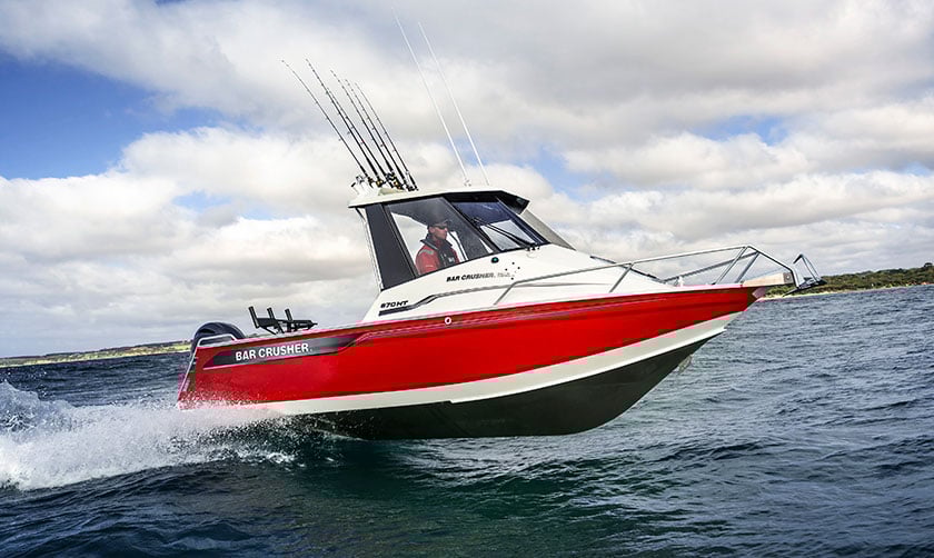 Melbourne Boat Show specials on new Bar Crushers