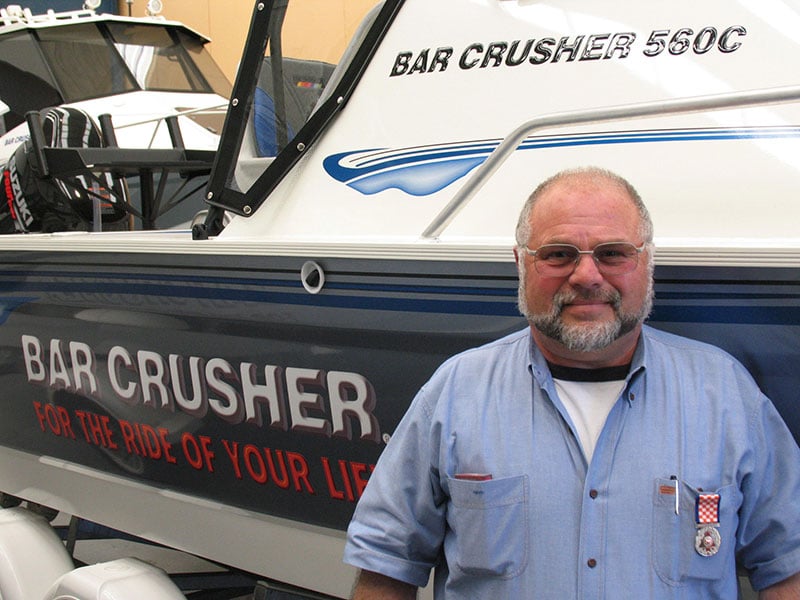 Royal honour for industry stalwart - Bar Crusher Boats