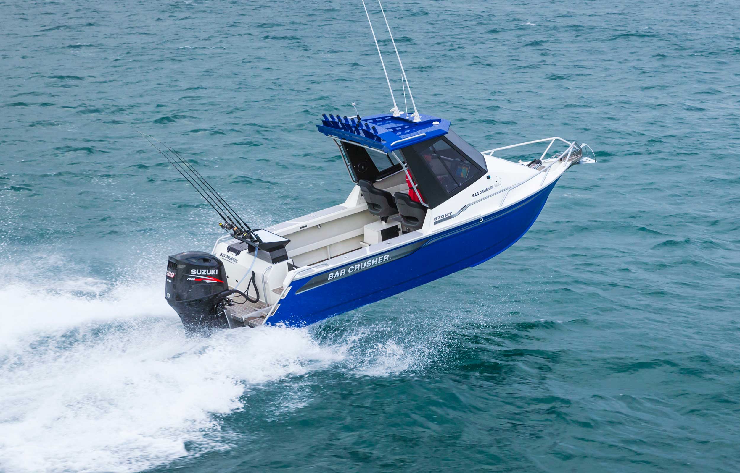 670HT - plate aluminium fishing boat | Bar Crusher Boats